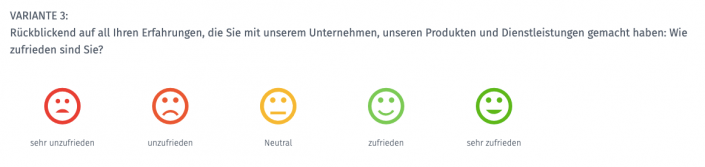 Customer Satisfaction Score (CSAT) ermitteln mit QuestionPro